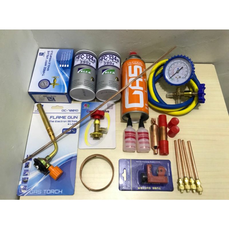 Jual paket komplit isi refrigrant kulkas, showcase, freezer dan lain ...