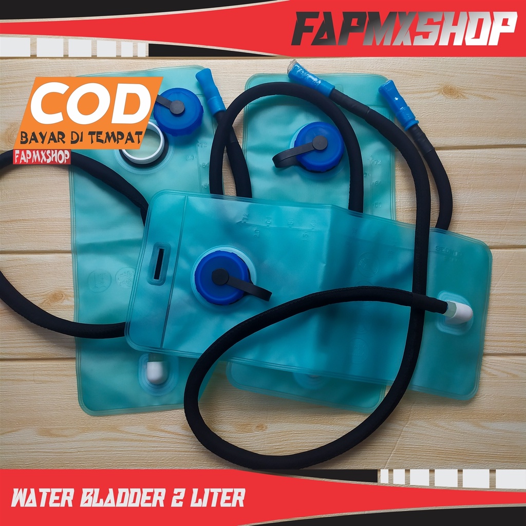 Jual Water bladder tempat air minum hydrobag kapasitas 2 liter | Shopee ...