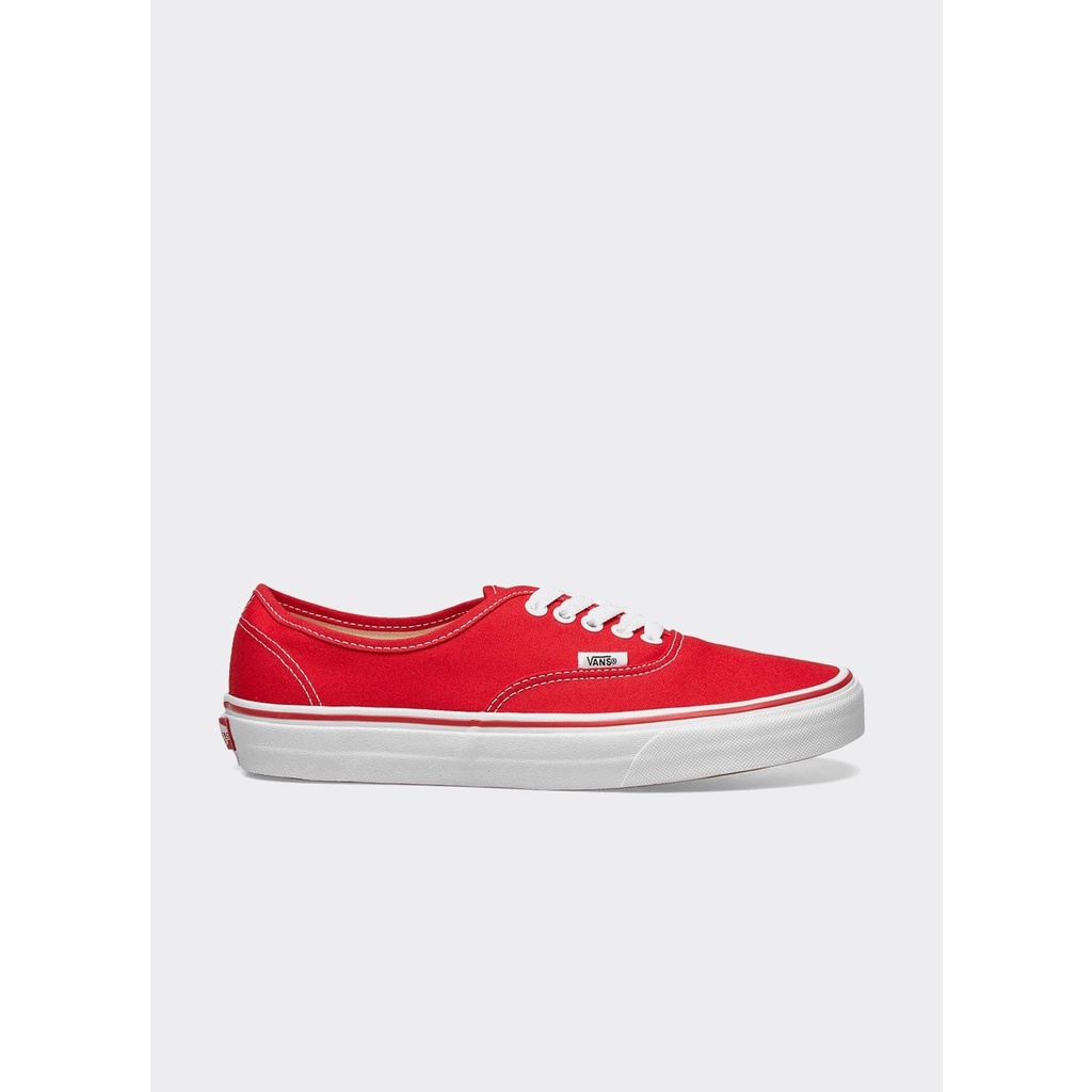 Jual Sepatu VANS ORIGINAL - U Authentic Red | Shopee Indonesia