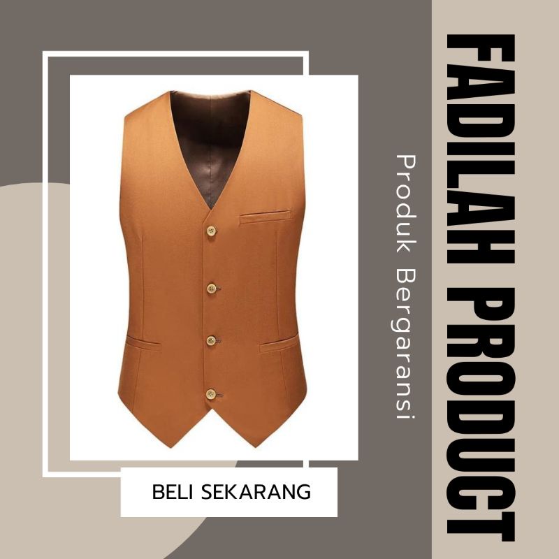 Jual Rompi Pria Formal - Vest Formal Daleman Jas Pria | Shopee Indonesia