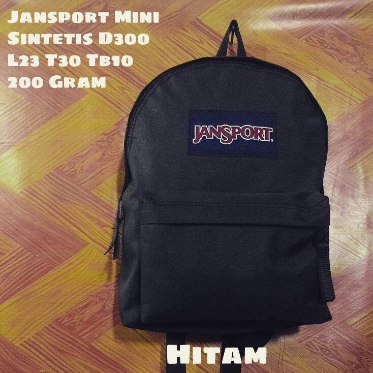 Jual jansport mini hitam | Shopee Indonesia