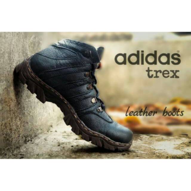 Jual SEPATU BOOTS PRIA KULIT ASLI I BOOT ADIDAS TRACKBUT HIKING l BUTS ...