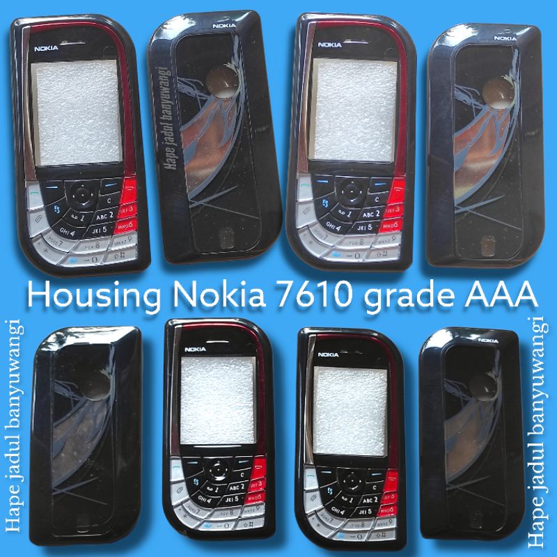 Jual casing housing NOKIA 7610 grade AAA rapet presisi | Shopee Indonesia