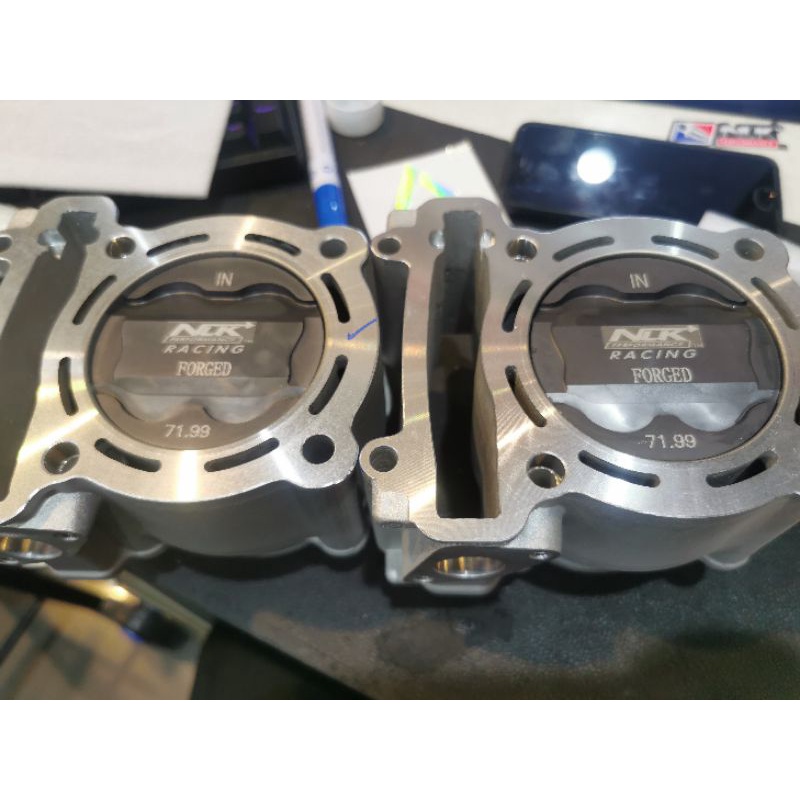 Jual blok nlk racing mx king 70mm dan 72mm | Shopee Indonesia