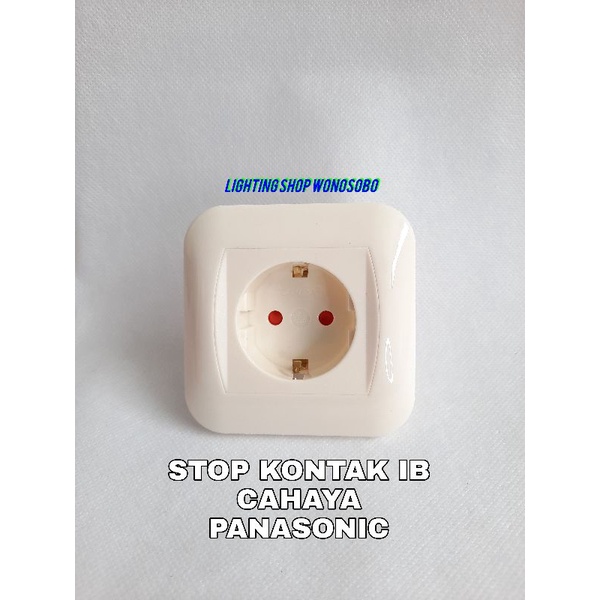 Jual IB CAHAYA STOP KONTAK TERMINAL TANAM CAHAYA PANASONIC | Shopee ...