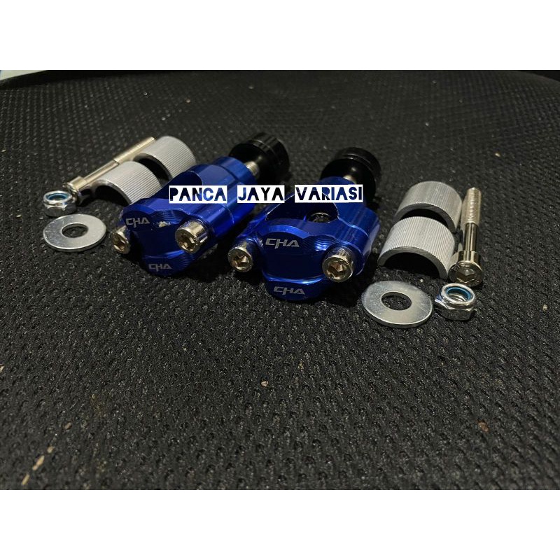 Jual raiser dudukan stang raiser stang cnc KLX CRF 150 D-Tracker adv ...