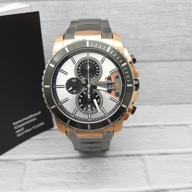 Jual ALEXANDRE CHRISTIE PRIA AC 6455 MC ORIGINAL ORIGINAL ( GREY ...