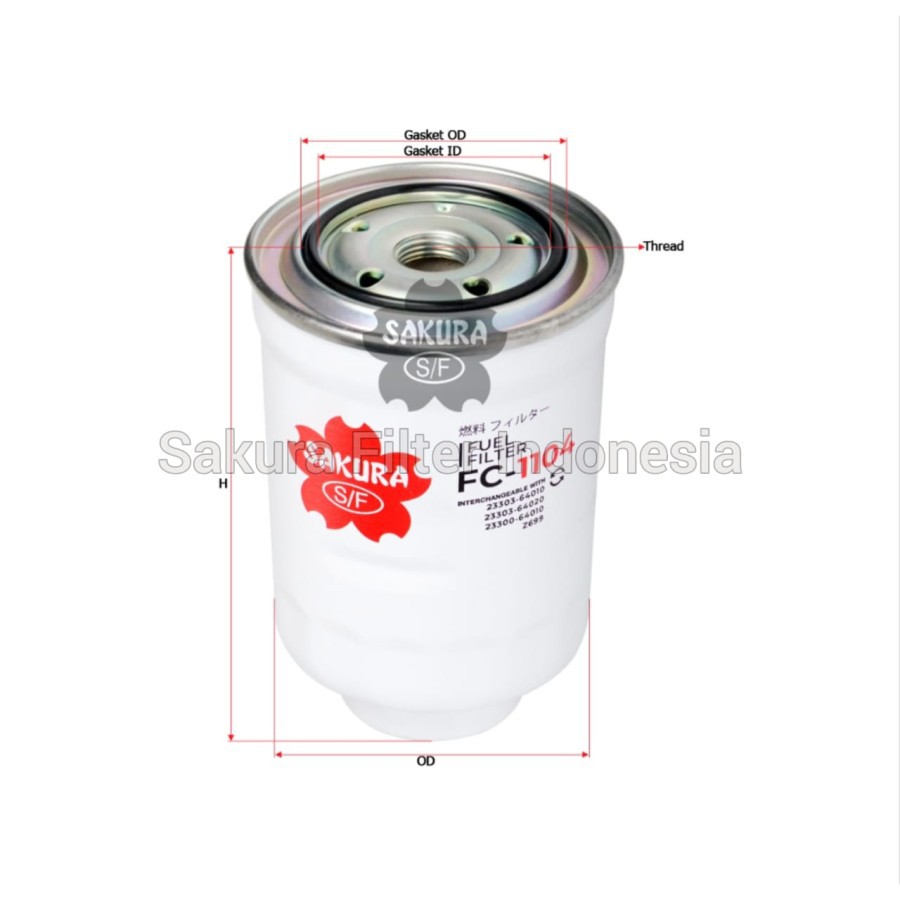 Jual Filter Solar/Fuel Mitsubishi Pajero Sport, L200 Strada Triton ...