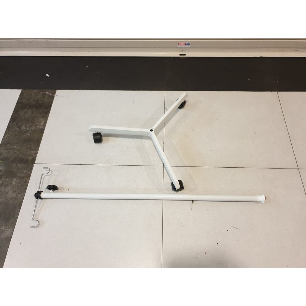 Jual COD - Tiang Infus Kaki 3 Roda Standar Tiang Infus Portable ...