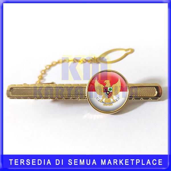 Jual Jepit Dasi Penjepit Dasi Logo Garuda Merah Putih - Pin Tie Clasp ...