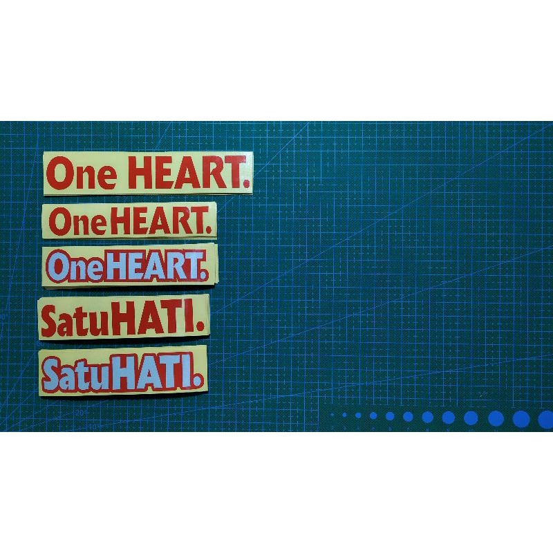 Jual Sticker Honda satu hati, one heart | Shopee Indonesia