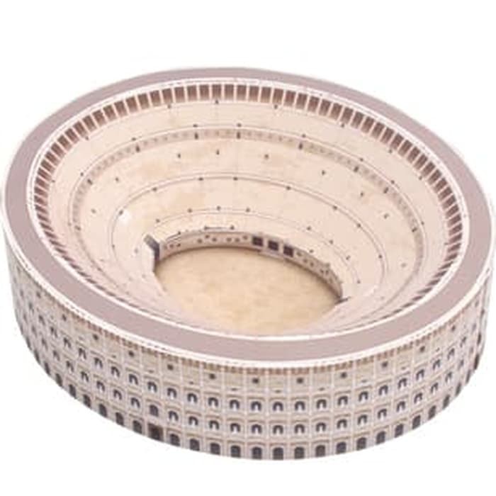 Jual DIY Miniatur Papercraft Colosseum Roma Versi Mini | Shopee Indonesia