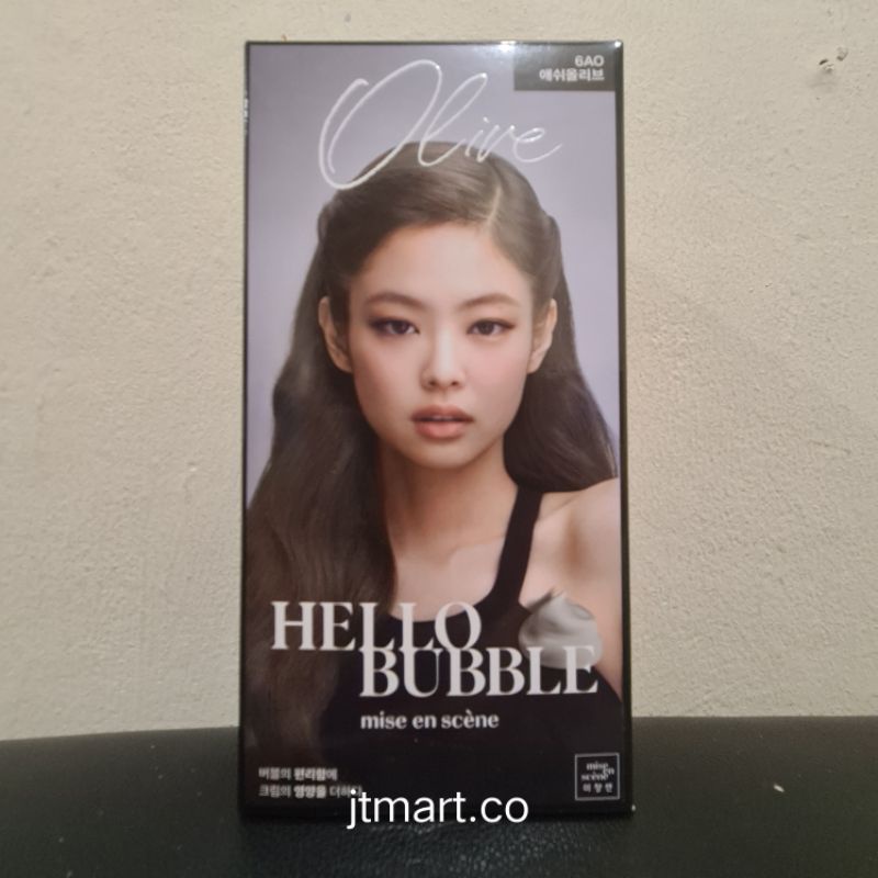 Jual All New Mise En Scene Hello Bubble ASH OLIVE NEW 2022 | Shopee Indonesia
