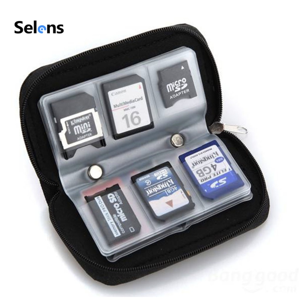 Jual Tempat SD Card Micro SD MMC CF Case Album Memory Card | Shopee ...