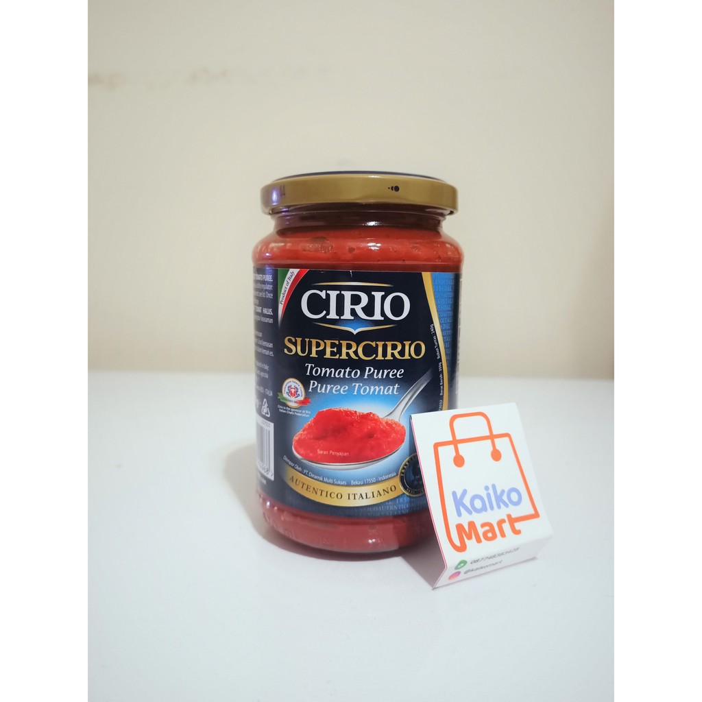 Jual Cirio Supercirio Tomato Puree / Pasta Tomat 350 gr | Shopee Indonesia