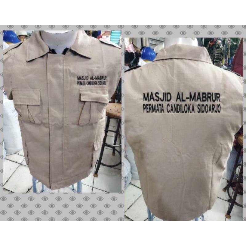 Jual rompi kegiatan masjid#rompi relawan#rompi panitia | Shopee Indonesia