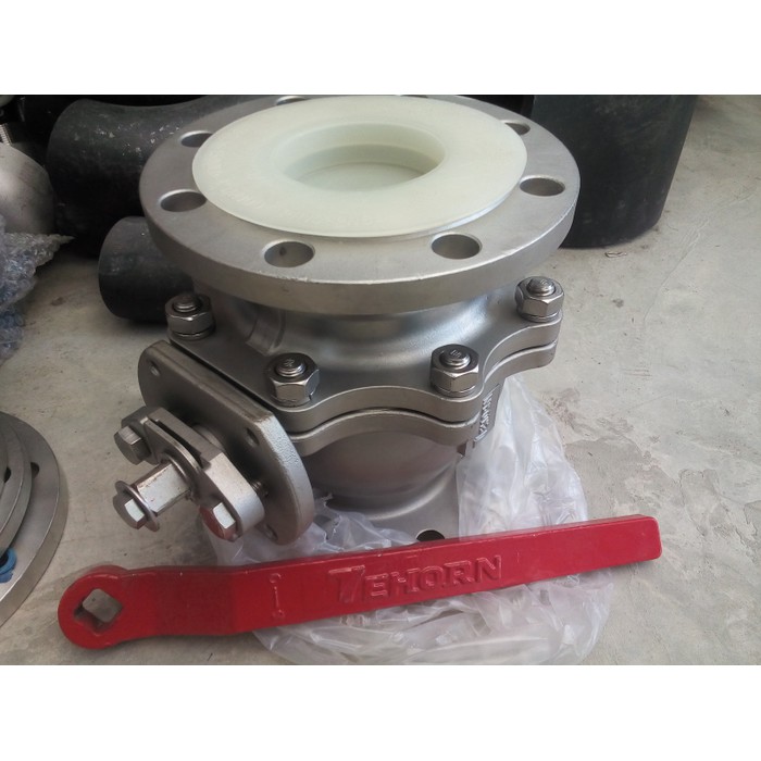 Jual Ball Valve Flange jis 10k 2 inch ss304 SS 304 Stainless | Shopee Indonesia