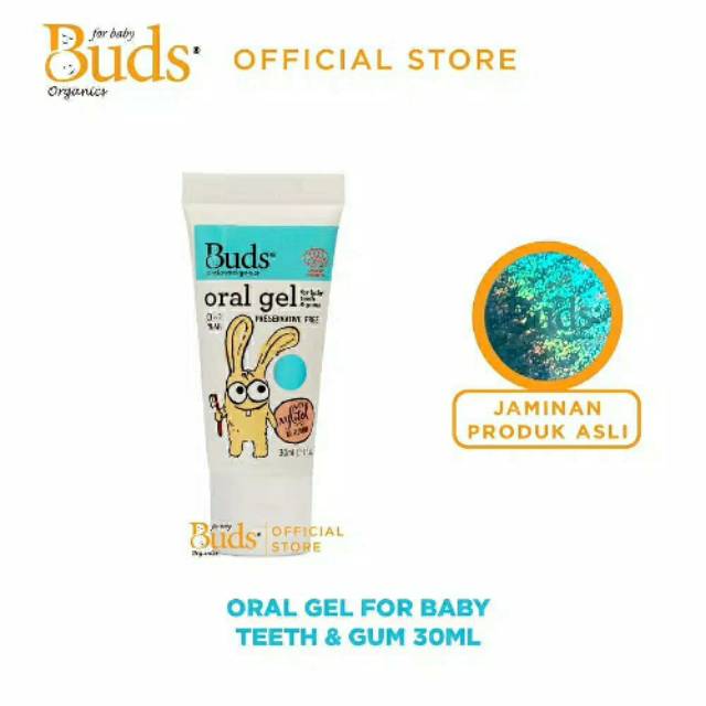 Jual Buds Oral Gel For Baby Teeth & Gum 30ml | Shopee Indonesia