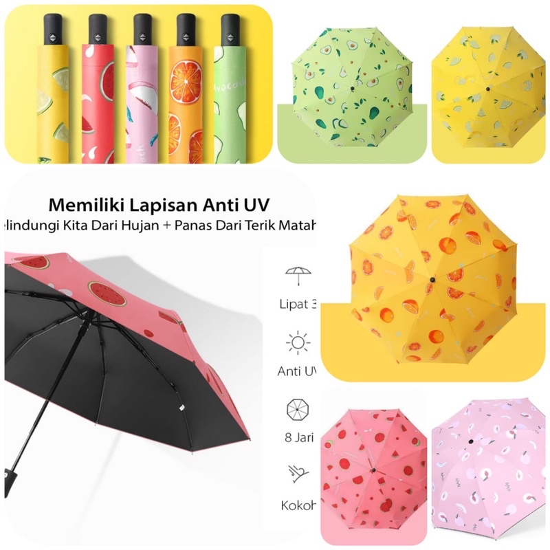 Jual Payung Lipat Mini / Payung Kecil motif | Shopee Indonesia