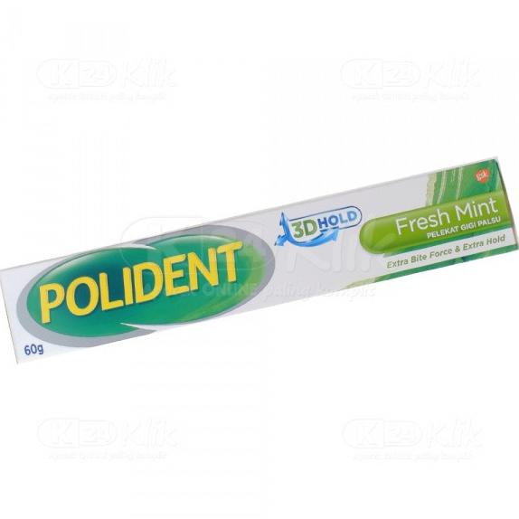 Jual Polident Polydent Poliden Polyden Lem Gigi Tube Besar 60 Gr Fresh ...