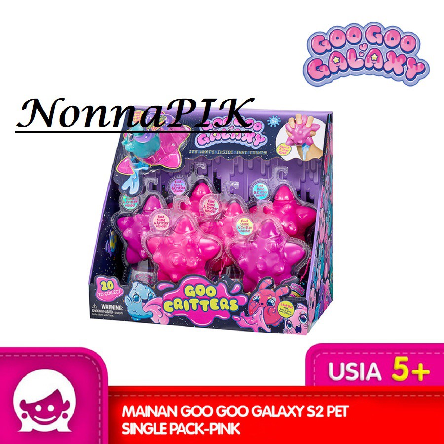 Jual GOO GOO GALAXY - Moose Toys Original Goo Critters Single Pack ...