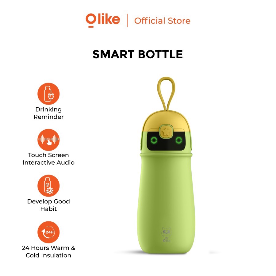 Jual Olike Smart Bottle Botol Minum Pintar Food Grade Stainless Steel ...