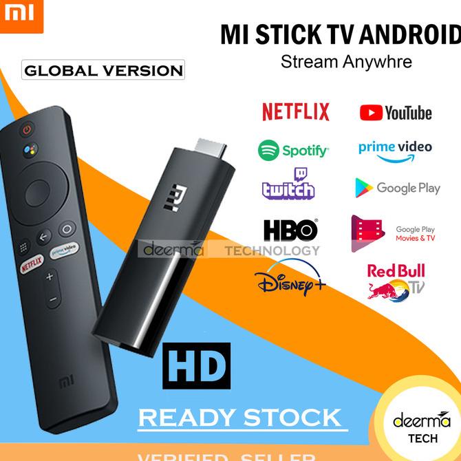 Jual XIAOMI MI STICK USB ANDROID SMART TV CHROMECAST FULL HD GLOBAL ...
