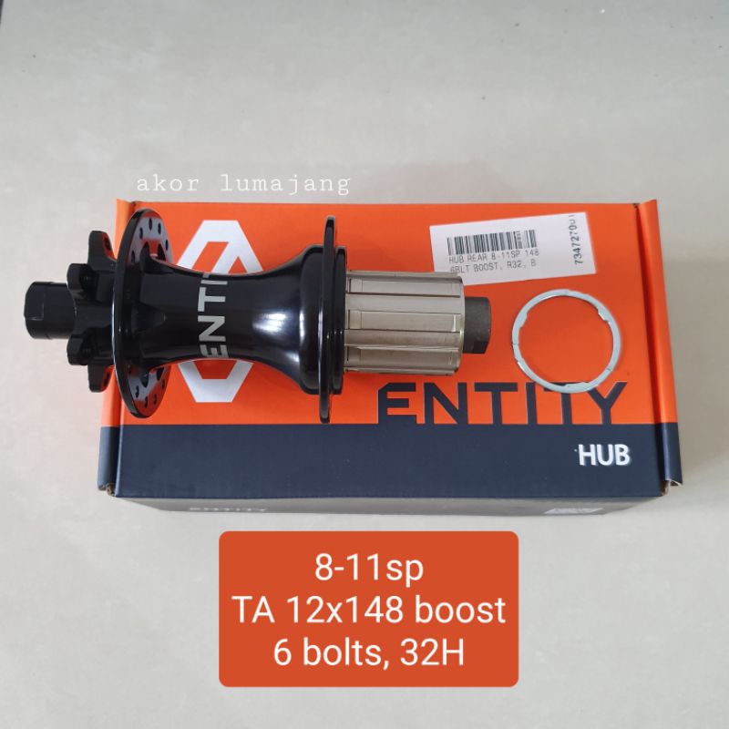 Jual MTB freehub hub rear entity boost TA 12 x 148 for 8 9 10 11 speed ...
