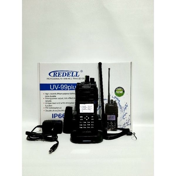 Jual HT 10 WATTS DUALBAND REDELL UV-99PLUS WATERPROOF IP66 | Shopee ...