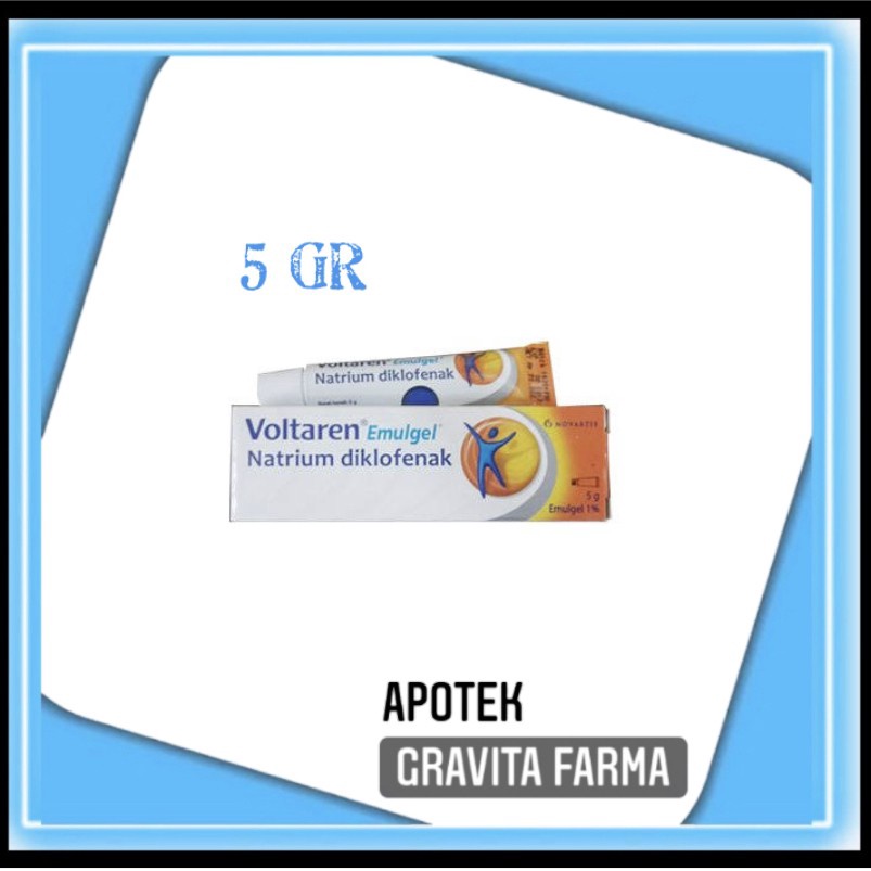 Jual Voltaren Emulgel 5 gram gel | Shopee Indonesia