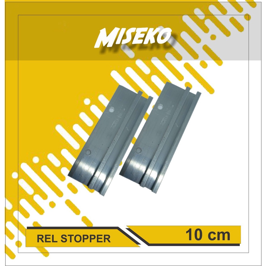 Jual REL ALUMINIUM 10CM PENJEPIT STOPPER ALAT MEJA SABLON THAILAND ...