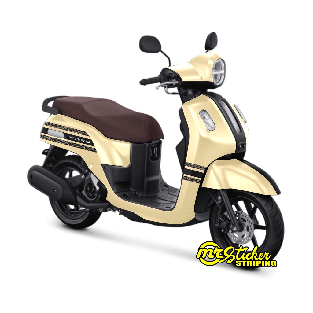 Jual Decal Yamaha FAZZIO Custom Stiker Fullbody free design motif CD ...