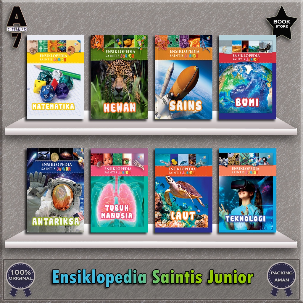 Jual Buku Ensiklopedia Saintis Junior , Eksperimen seru, Atlas Dunia ...