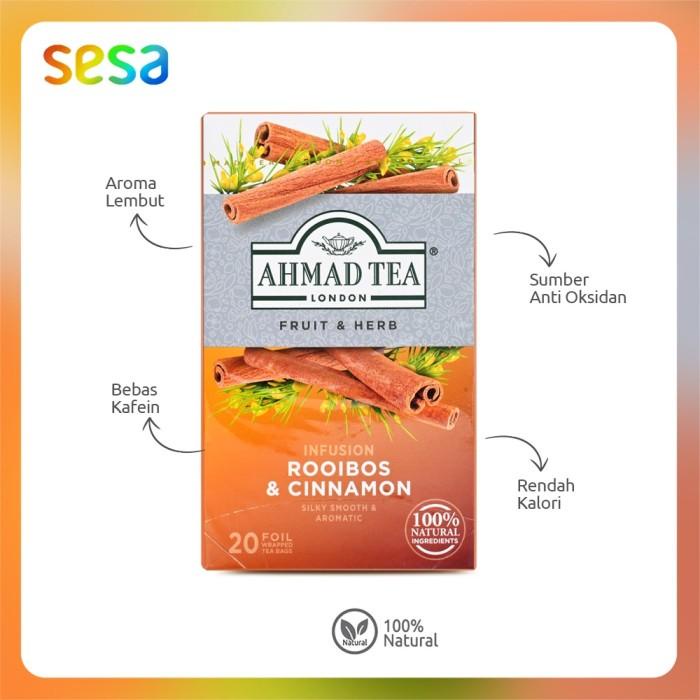 Jual Ahmad Tea Rooibos & Cinnamon Infusion 20's 30 g Best Seller ...