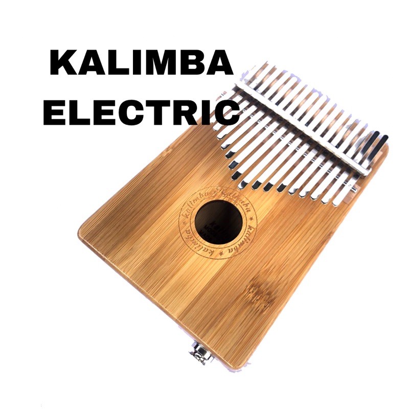 Jual Electric Kalimba 17 Keys 21 Keys Custom Wood Bambu Kalimba ...