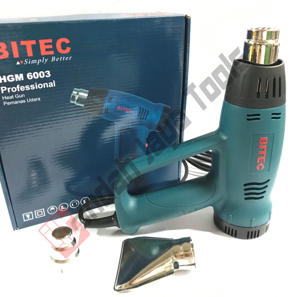 Jual BITEC HGM 6003 Hot Air Heat Gun - Hot Gun Blower Pemanas | Shopee ...