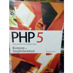 Jual Buku PHP 5 Pemrograman Berorientasi Objek Konsep Dan Implementasi ...