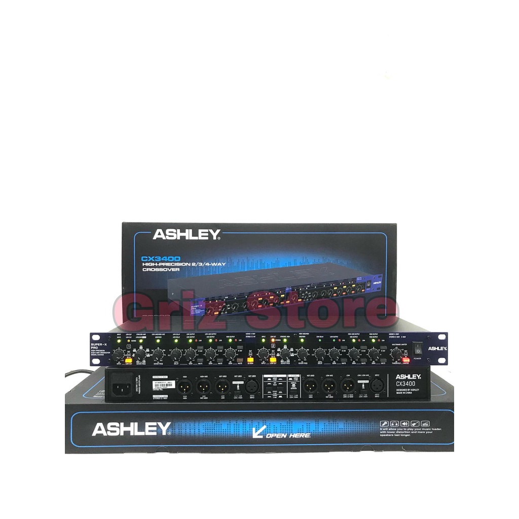 Jual CROSSOVER ASHLEY CX3400 CX 3400 WITH LIMETERS SUPER X PRO ORIGINAL ...