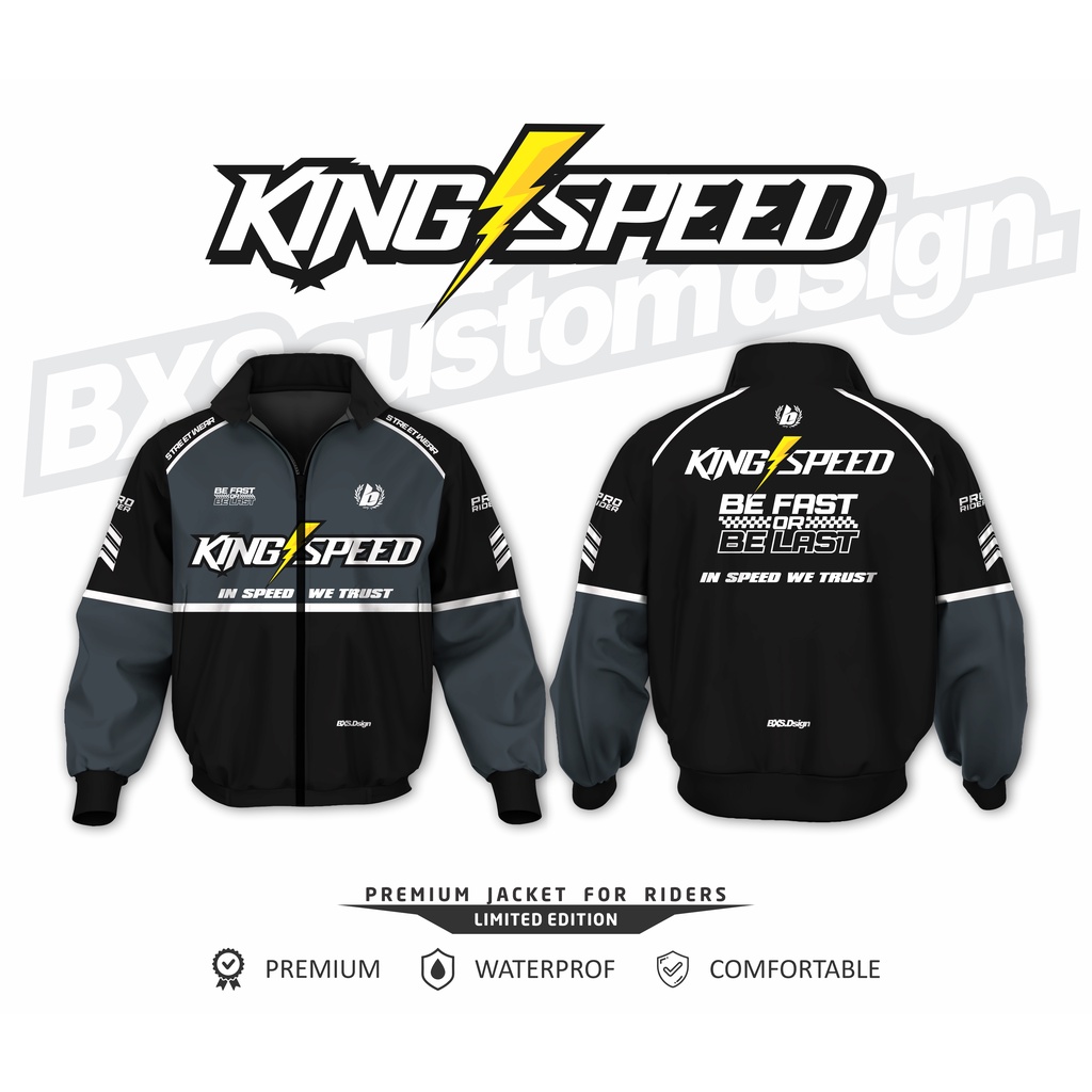 Jual JACKET MOTOR TOURING PREMIUM WATERPROOF JAKET RIDERS KING SPEED ...