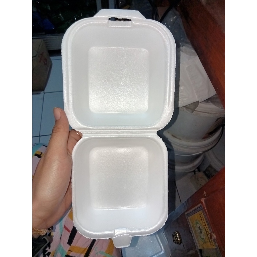 Jual Styrofoam HB / styrofoam Burger. WAJIB BACA DESKRIPSI SEBELUM ...