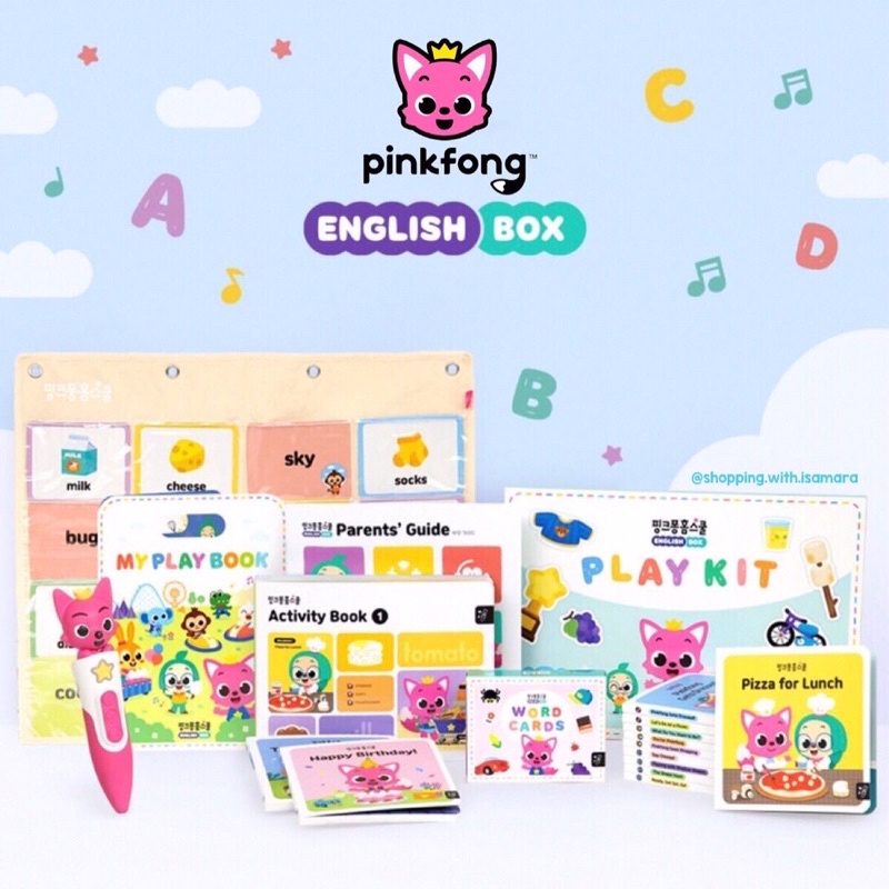 Jual Pinkfong Baby Shark English Box | Shopee Indonesia