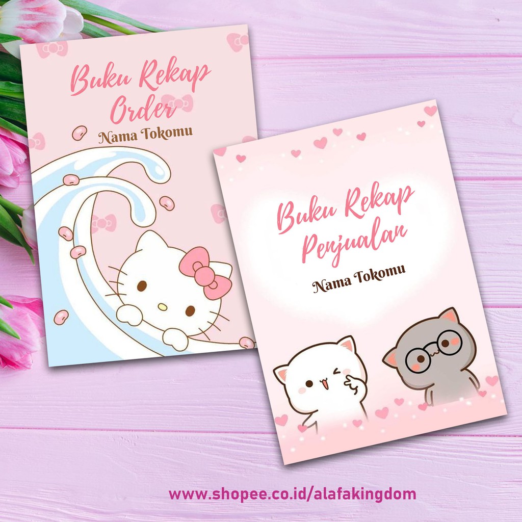 Jual AlafaKingdom 024-025 Buku Rekap Order / Buku Catatan Penjualan ...