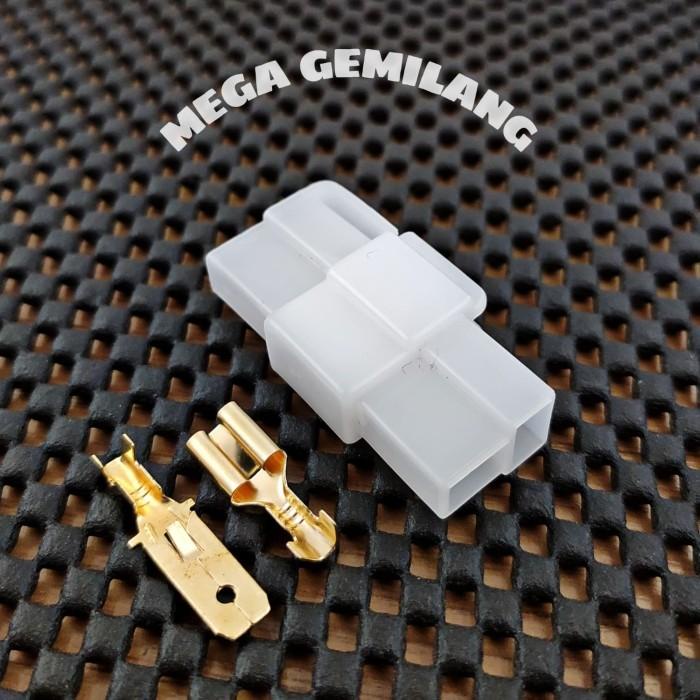 Jual Electricity Soket Motor 2 Pin Besar - 10 Sets - Sambungan Kabel ...