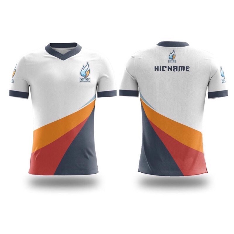 Jual Jersey Gaming Aura Fire New,Free Fire,Pubg,Mlbb Free Name Set ...