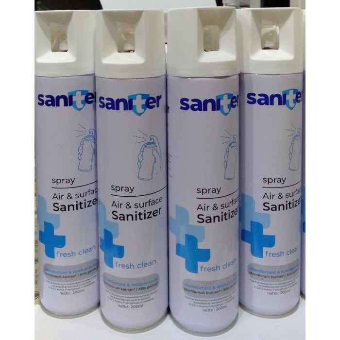 Jual SPRAY-SEAT-TOILET- SANITER DISINFECTAN SPRAY AIR & SURFACE 200ML ...