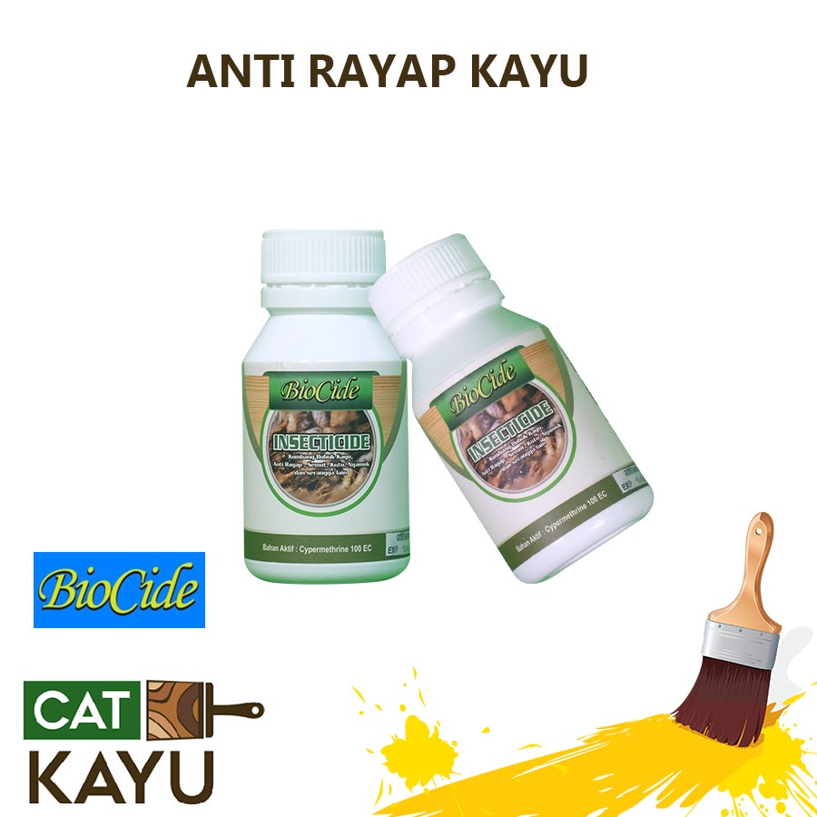 Jual Obat Anti Rayap Kayu Biocide Insecticide 100gr Anti Rayap Kayu ...
