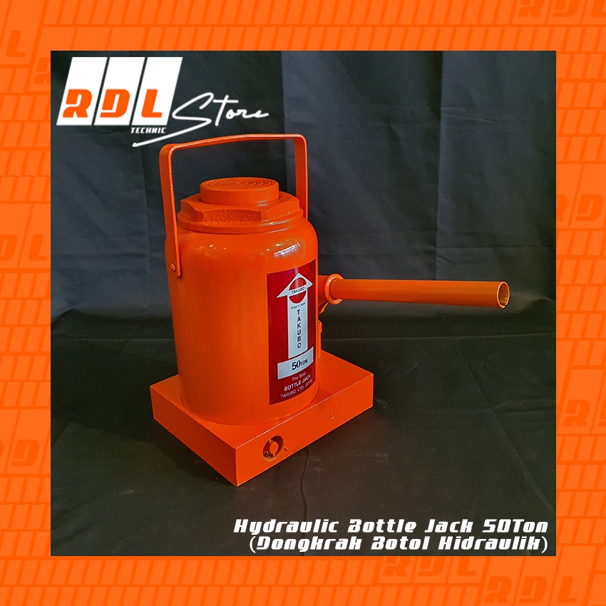 Jual Hydraulic Bottle Jack 50Ton (Dongkrak Botol Hidraulik) | Shopee ...