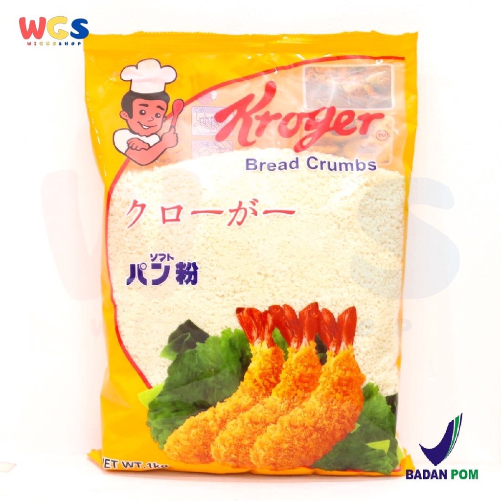 Jual Kroger Bread Crumbs 1000 gr - Tepung Roti | Shopee Indonesia