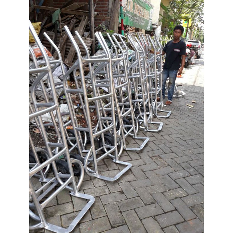 Jual Troly barang serba guna 350kg troli 2 roda super jumbo trolley ...