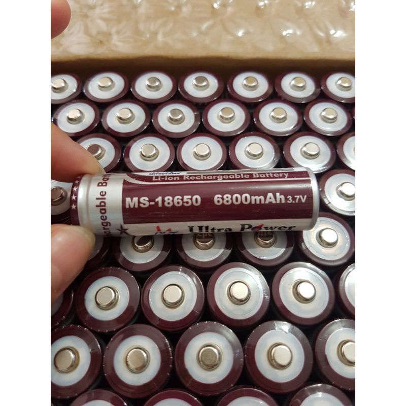 Jual Baterai Mitsuyama MS-18650 3.7V 6800mAh Rechargeable Battery | Shopee Indonesia